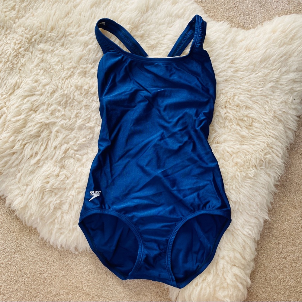 Retro Vintage Speedo One Piece Swimsuit Swim Suit - Gem